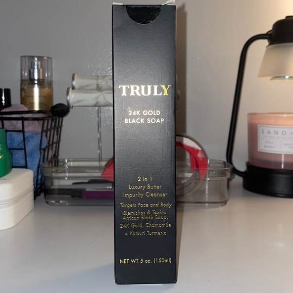 TRULY | Bath & Body | Nwt Truly 24k Gold Black Soap Butter And Cleanser ...